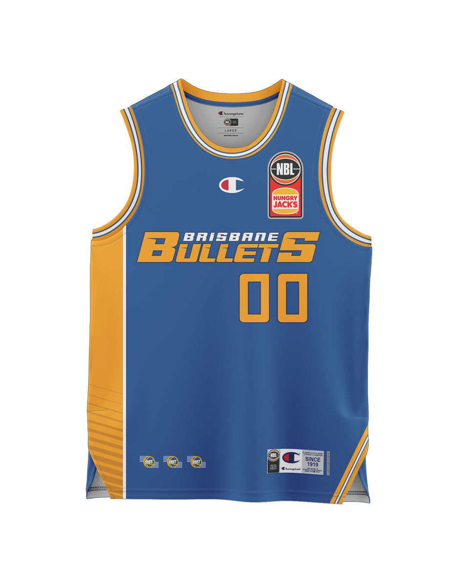 Brisbane Bullets 22/23 Youth Home Jersey - Personalised– Official NBL Store